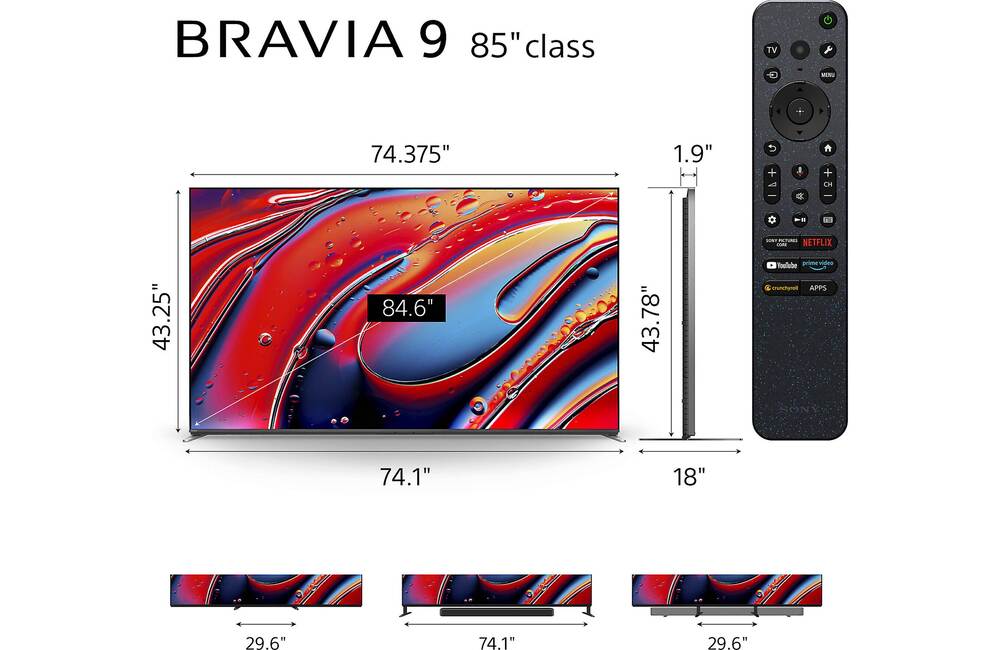 Review – Sony BRAVIA 9 (K85XR90) – Performance & design! – Webllena